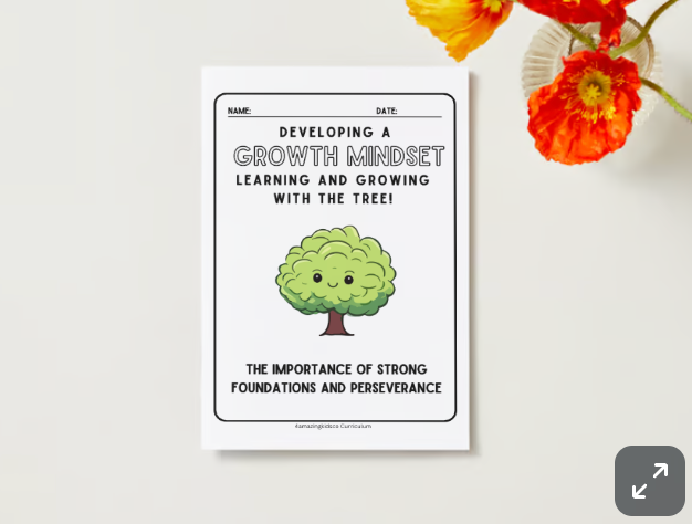 Developing a Growth Mindset- Learning and Growing with the Tree! – 4 ...